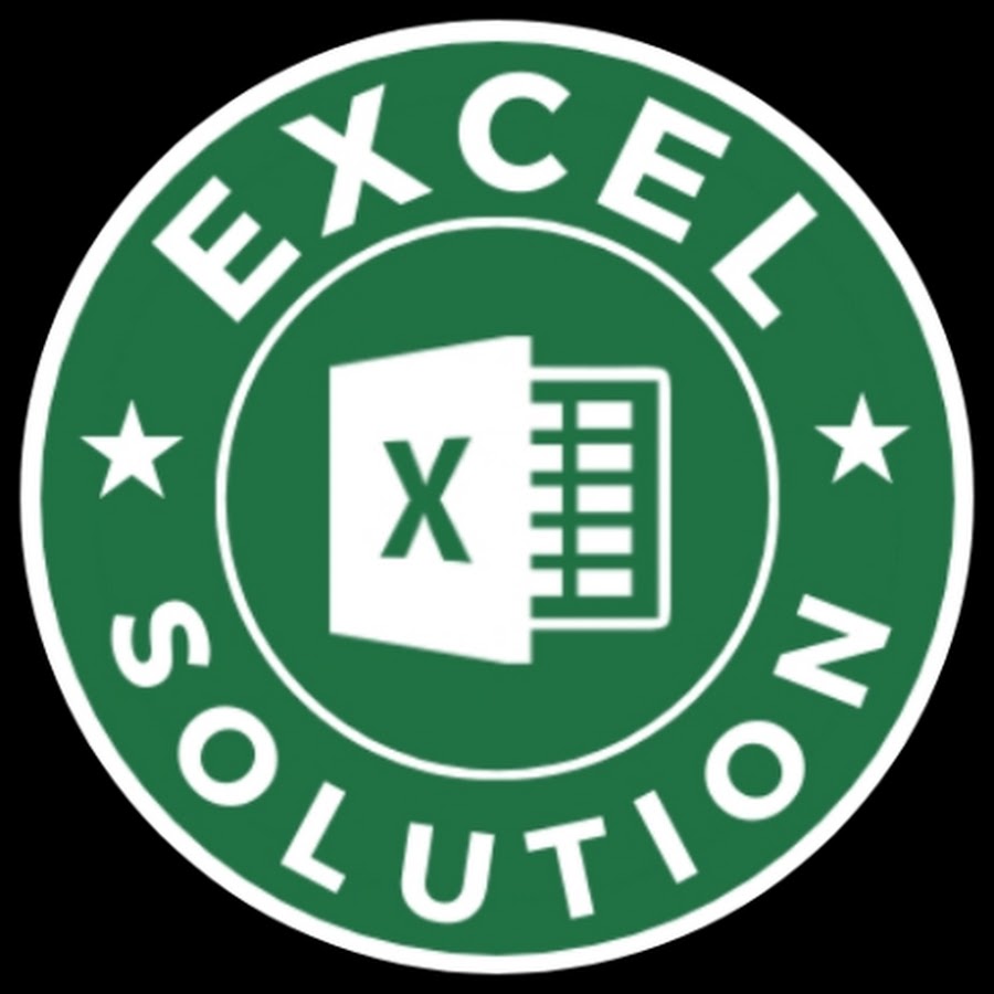 Excel Solution - YouTube Excel Solution - YouTube