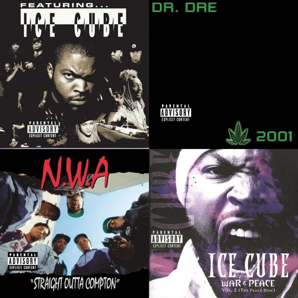 Tupac Biggie Nas Mobb deep 21 Eazy E Nate Dogg Snoop Dogg 50Cent