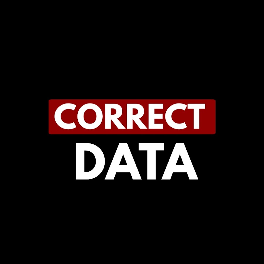 Correct Data - YouTube Correct Data - YouTube
