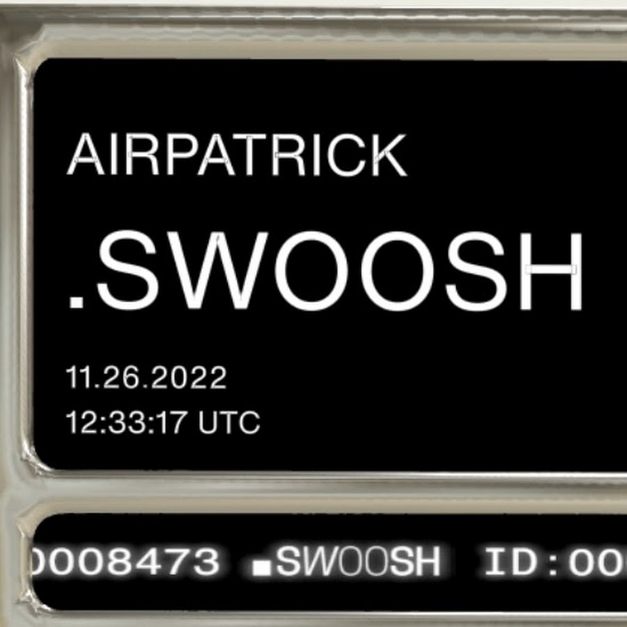 AIRPATRICK.SWOOSH - YouTube