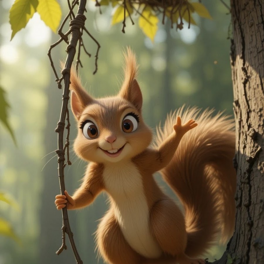 The Helper Squirrel - YouTube