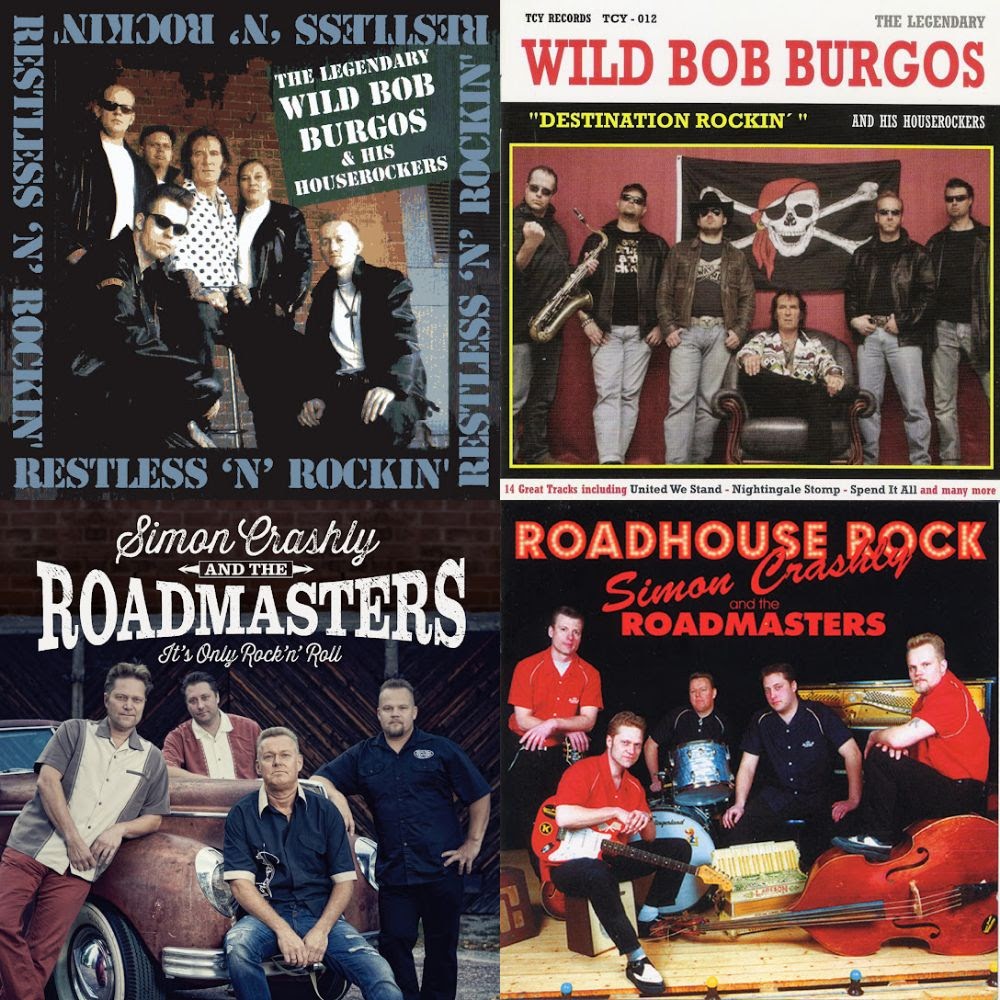 Bob Burgos and His Rockers/Simon Crashly and the Roadmasters/Louis King