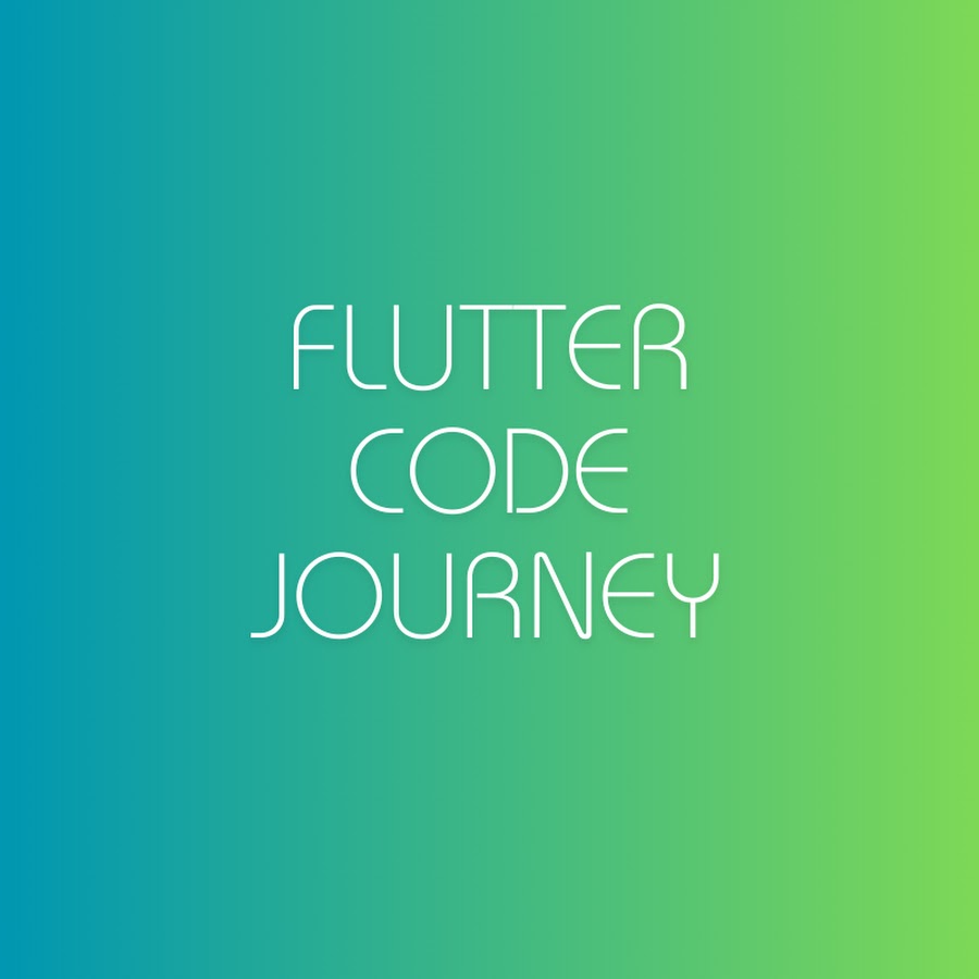 Flutter Code Journey Youtube