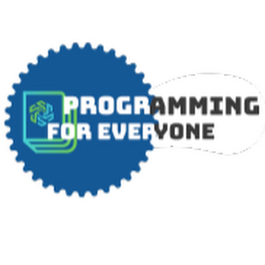 Programming For Everyone - YouTube