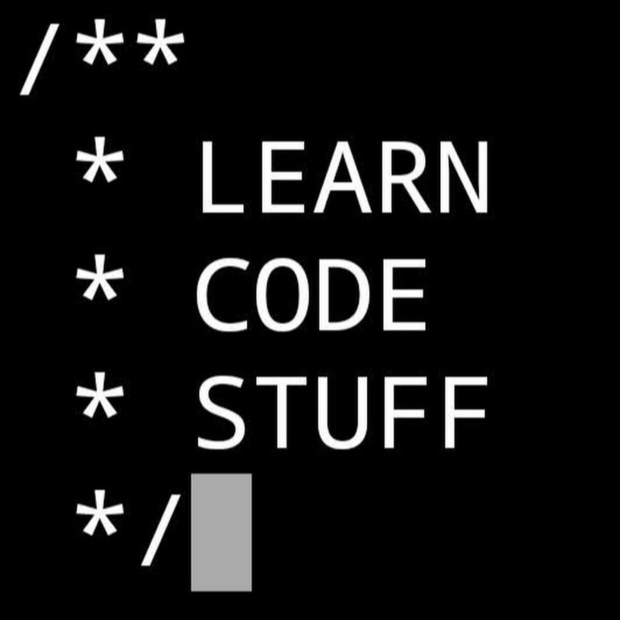 Learn Code Stuff - YouTube Learn Code Stuff - YouTube
