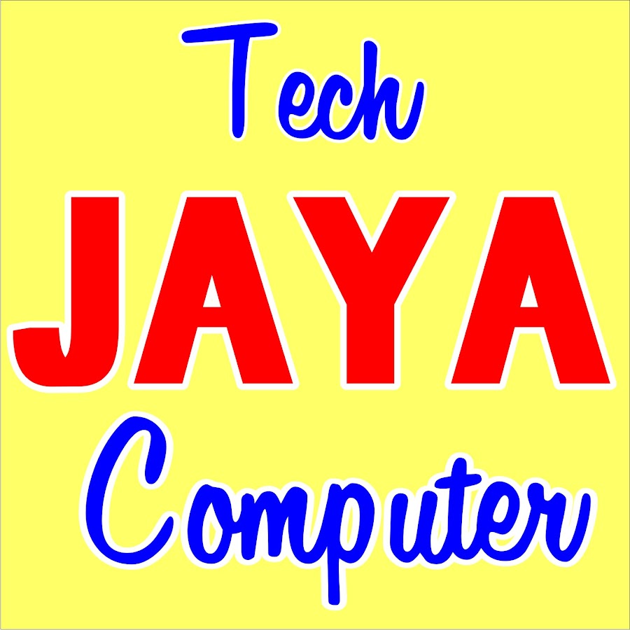 Tech Jaya Computer - YouTube
