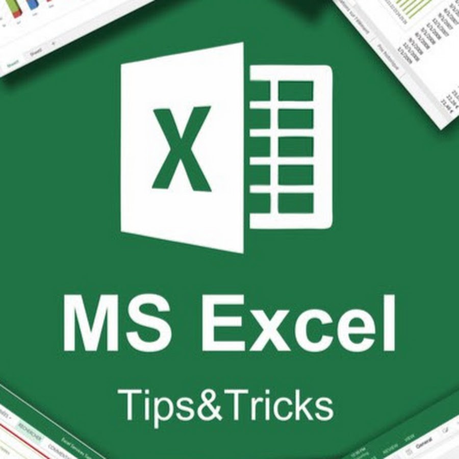 Ms Excel Tipsandtricks Youtube