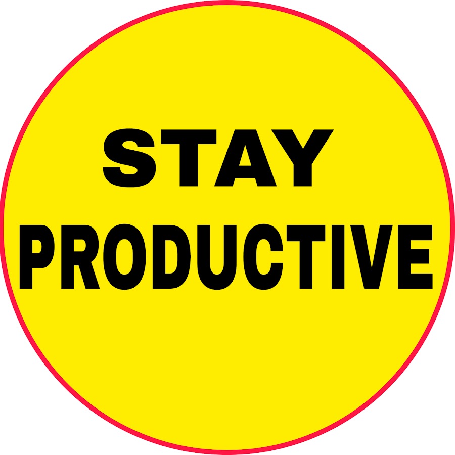Stay Productive! - YouTube Stay Productive! - YouTube