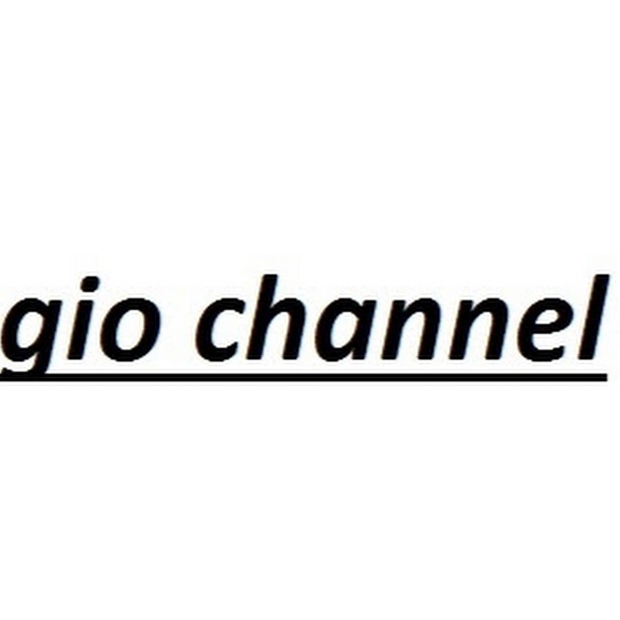 gio channel - YouTube